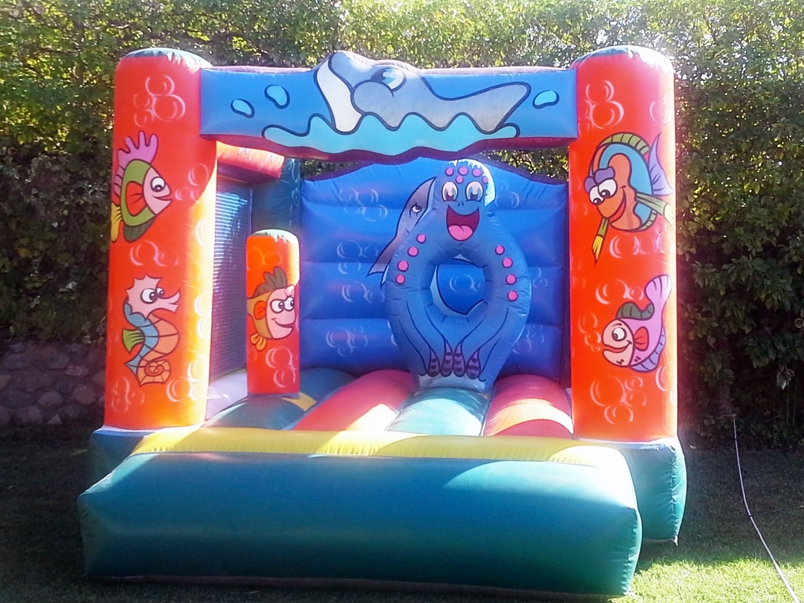 Hinchable Bàrbara bajo del mar | www.fiestalea.com